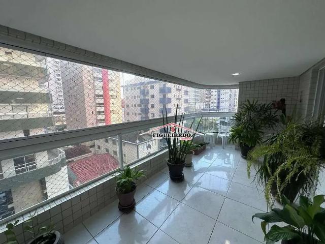 Apartamento para Locação em Praia Grande/SP Canto do Forte 3 Quartos