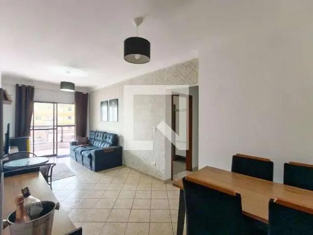 Apartamento para Locação em Praia Grande/SP Cidade Ocian 1 Quartos