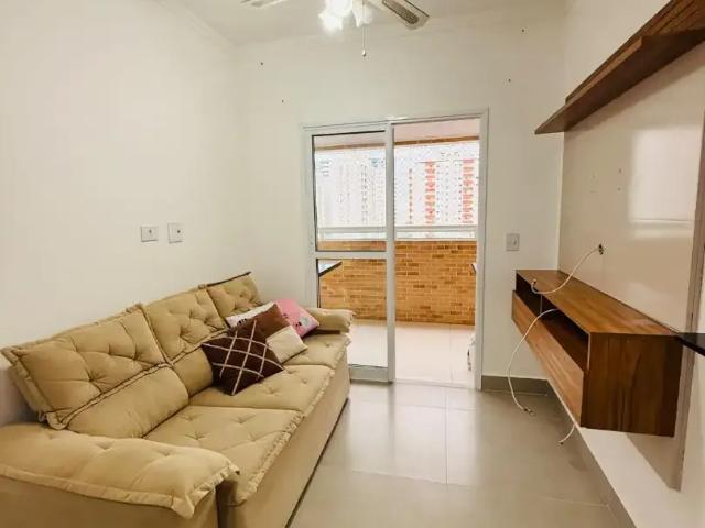 Apartamento para Locação em Praia Grande/SP Cidade Ocian 1 Quartos