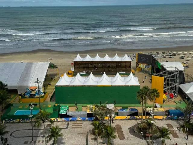Apartamento para Locação em Praia Grande/SP Guilhermina 1 Quartos