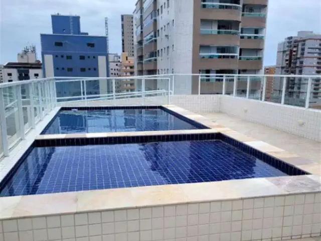Apartamento para Locação em Praia Grande/SP Guilhermina 2 Quartos
