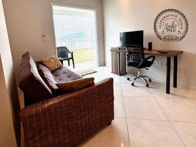 Apartamento para Locação em Praia Grande/SP Guilhermina 3 Quartos