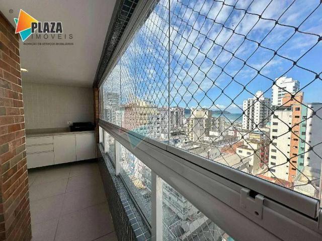 Apartamento para Locação em Praia Grande/SP Guilhermina 3 Quartos