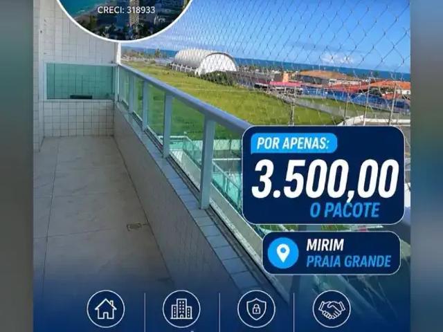 Apartamento para Locação em Praia Grande/SP Nova Mirim 2 Quartos