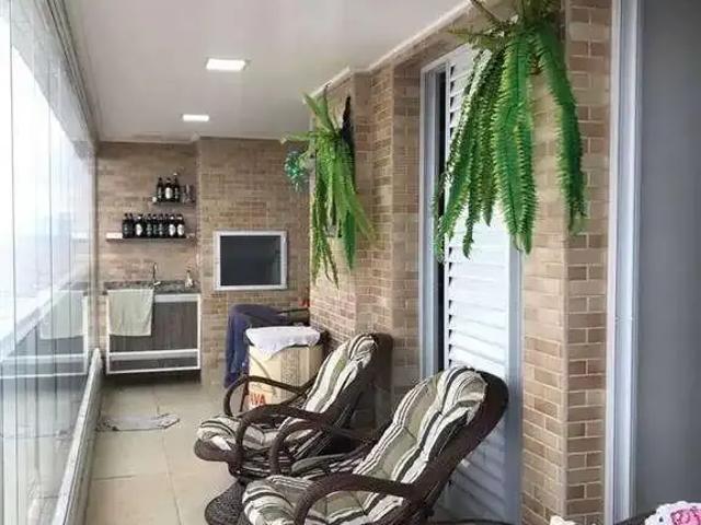 Apartamento para Locação em Praia Grande/SP Nova Mirim 3 Quartos