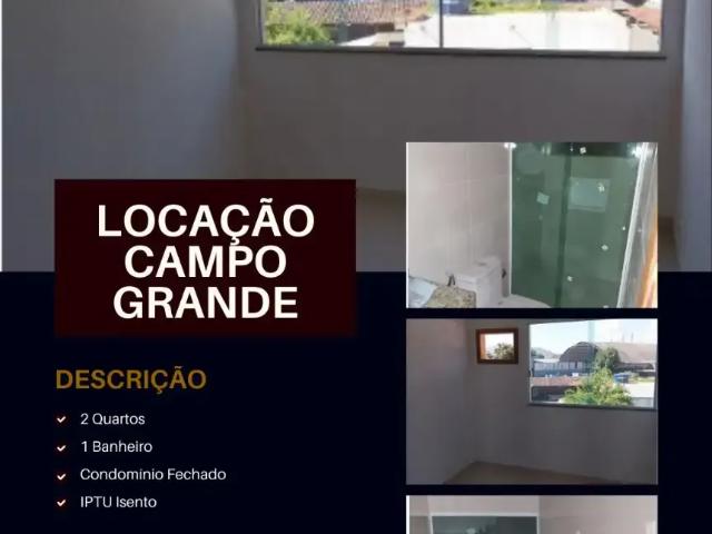 Apartamento para Locação em Rio de Janeiro/RJ Campo Grande 2 Quartos