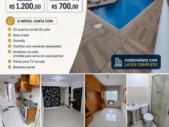 Apartamento para Locação em Rio de Janeiro/RJ Campo Grande 2 Quartos