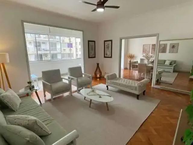 Apartamento para Locação em Rio de Janeiro/RJ Copacabana 3 Quartos