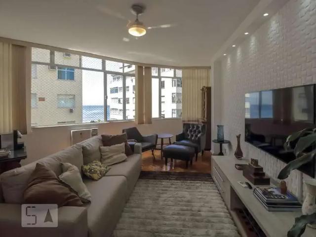 Apartamento para Locação em Rio de Janeiro/RJ Leme 3 Quartos