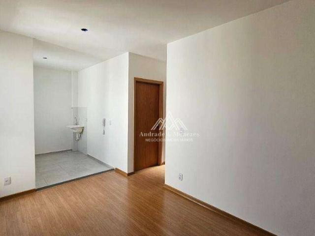 Apartamento para Locação em Ribeirão Preto/SP Jardim Ouro Branco 2 Quartos