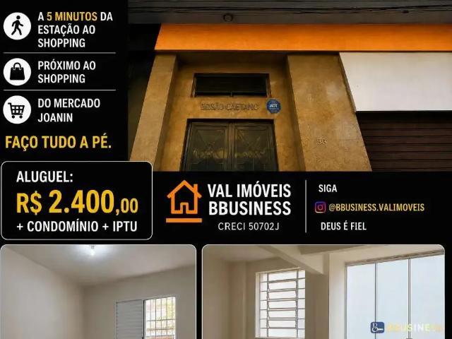 Apartamento para Locação em São Caetano do Sul/SP Centro 2 Quartos