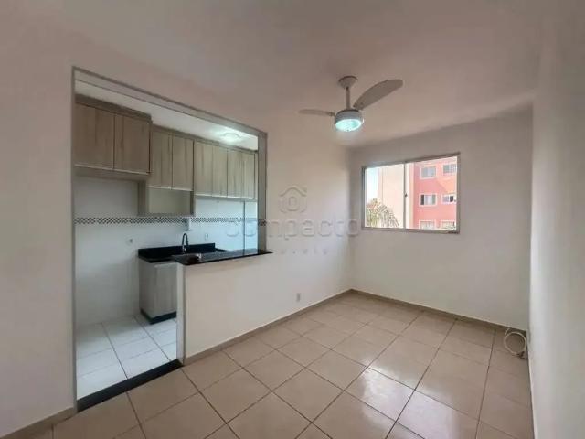 Apartamento para Locação em São José do Rio Preto/SP Parque das Flores II 2 Quartos