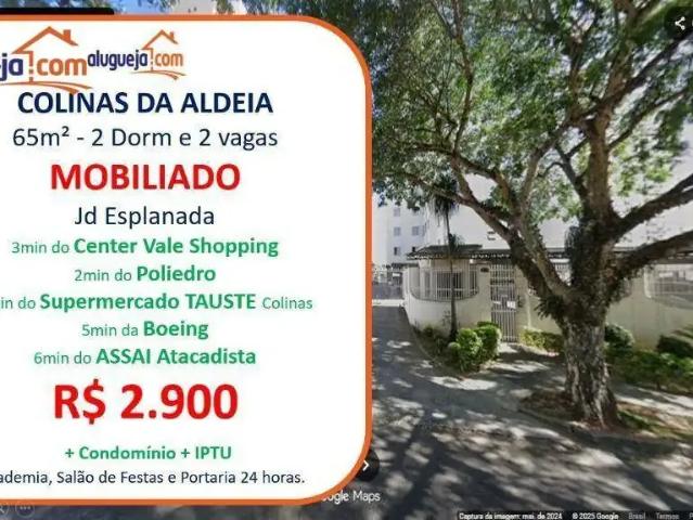 Apartamento para Locação em São José dos Campos/SP Jardim Esplanada 2 Quartos