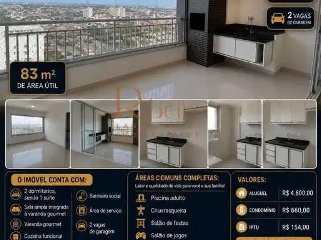 Apartamento para Locação em São José dos Campos/SP Parque Residencial Aquarius 2 Quartos