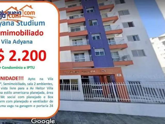 Apartamento para Locação em São José dos Campos/SP Vila Adyana 1 Quartos