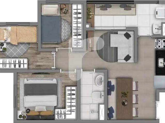 Apartamento para Locação em São Paulo/SP Itaquera 2 Quartos