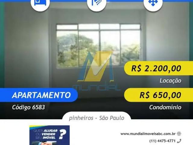 Apartamento para Locação em São Paulo/SP Pinheiros 1 Quartos