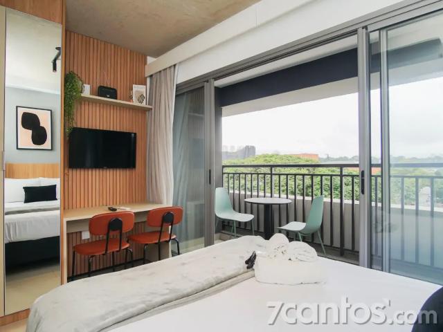 Apartamento para Locação em São Paulo/SP Santo Amaro 1 Quartos