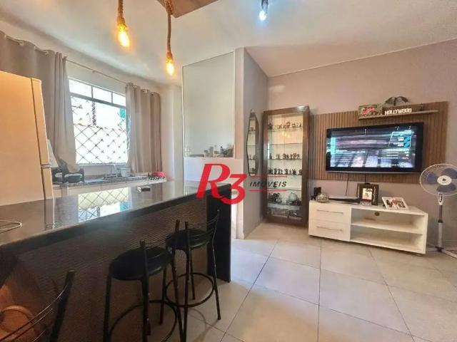 Apartamento para Locação em São Vicente/SP Centro 1 Quartos