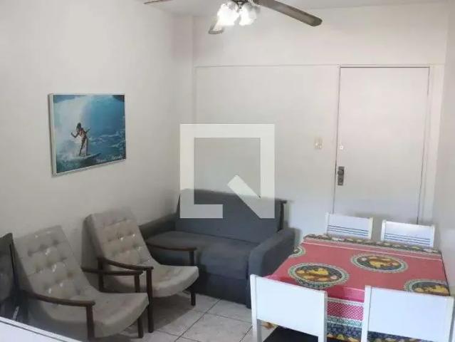 Apartamento para Locação em São Vicente/SP Centro 1 Quartos