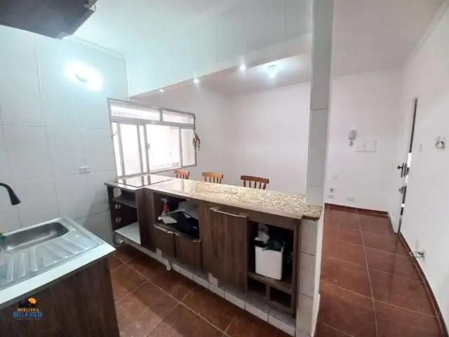 Apartamento para Locação em São Vicente/SP Centro 1 Quartos