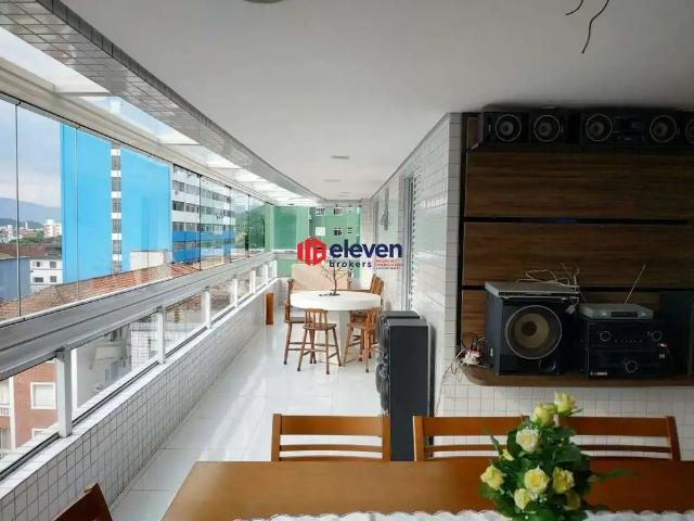Apartamento para Locação em São Vicente/SP Itararé 3 Quartos