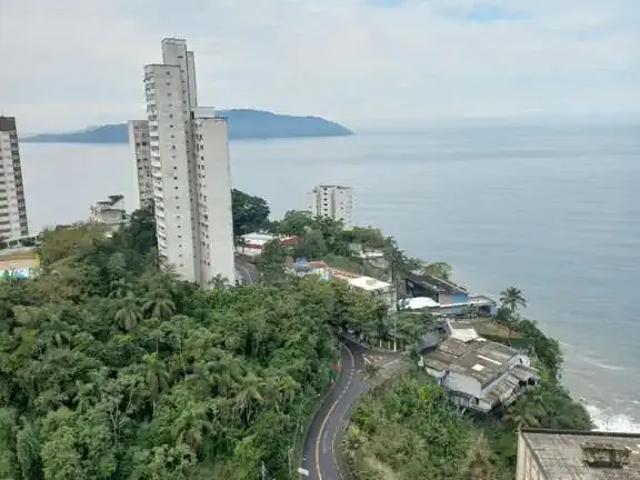 Apartamento para Locação em São Vicente/SP Ilha Porchat 2 Quartos
