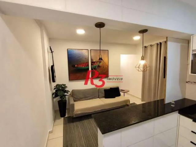 Apartamento para Locação em São Vicente/SP Vila Voturua 2 Quartos