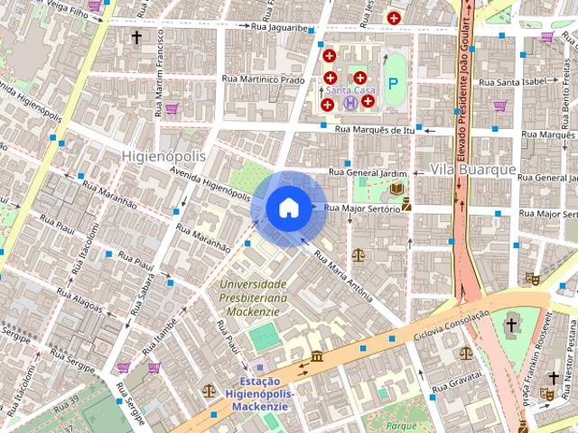 Apartamento para locação em Santa Cecilia com 1 quarto, 29m²
