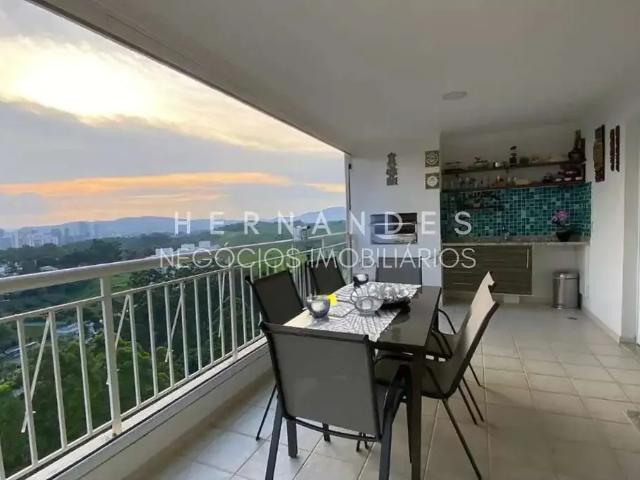 Apartamento para Locação em Santana de Parnaíba/SP Centro Empresarial Tamboré 3 Quartos