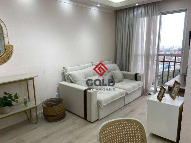 Apartamento para Locação em Santo André/SP Parque Erasmo Assunção 3 Quartos