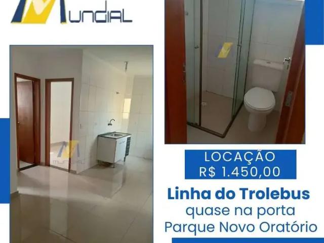 Apartamento para Locação em Santo André/SP Parque Oratório 2 Quartos
