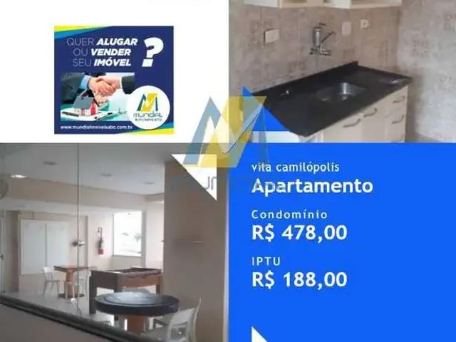 Apartamento para Locação em Santo André/SP Vila Camilópolis 3 Quartos