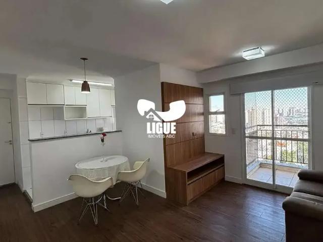 Apartamento para Locação em Santo André/SP Vila Valparaíso 2 Quartos