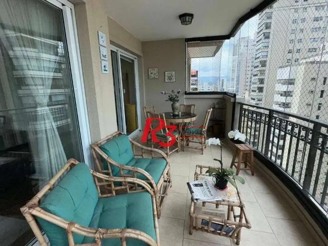 Apartamento para Locação em Santos/SP Boqueirão 3 Quartos