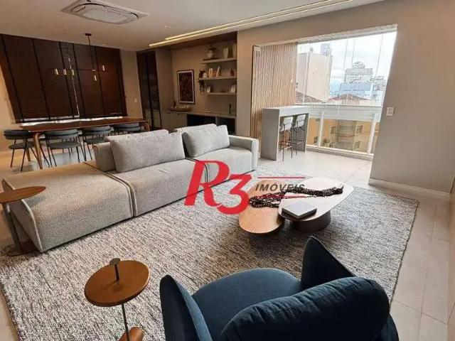 Apartamento para Locação em Santos/SP Boqueirão 3 Quartos