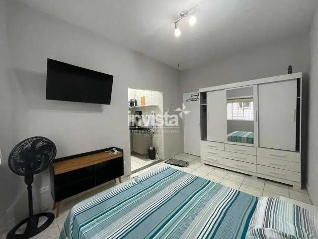 Apartamento para Locação em Santos/SP Boqueirão 1 Quartos