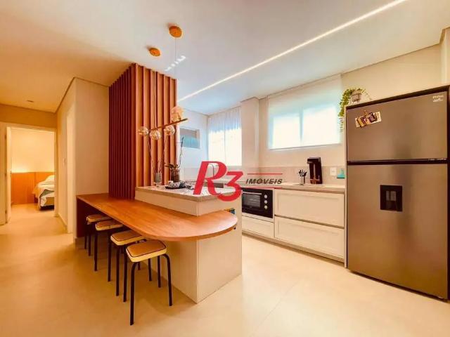 Apartamento para Locação em Santos/SP Boqueirão 2 Quartos