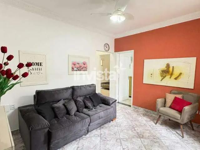 Apartamento para Locação em Santos/SP Boqueirão 2 Quartos