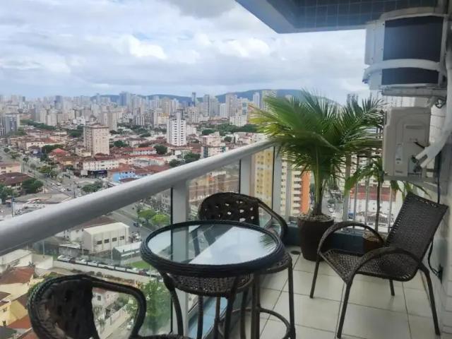 Apartamento para Locação em Santos/SP Boqueirão 2 Quartos