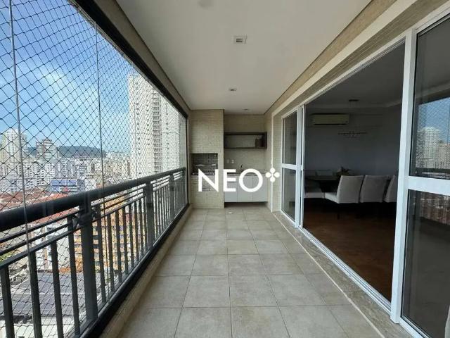 Apartamento para Locação em Santos/SP Embaré 3 Quartos