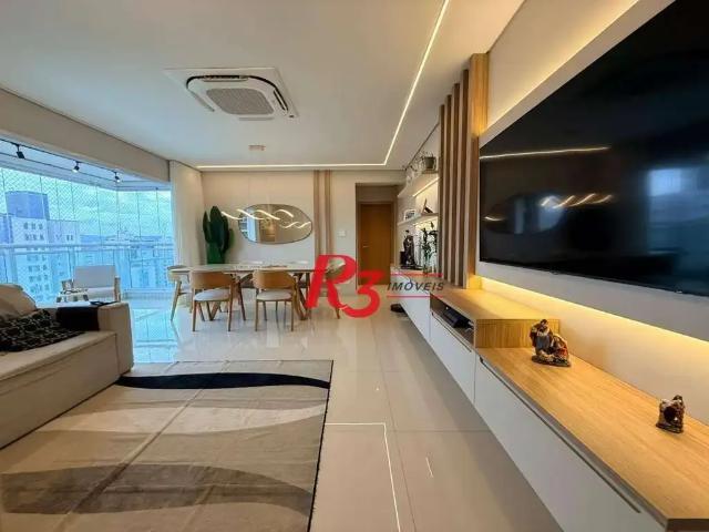 Apartamento para Locação em Santos/SP Embaré 3 Quartos