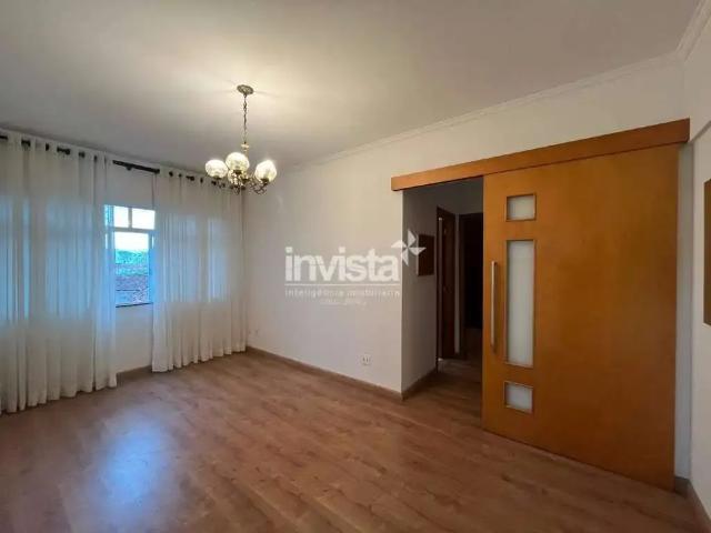 Apartamento para Locação em Santos/SP Embaré 2 Quartos