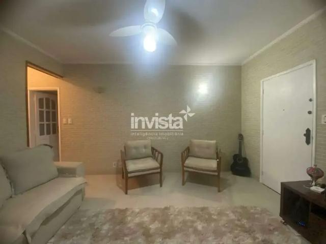 Apartamento para Locação em Santos/SP Embaré 2 Quartos