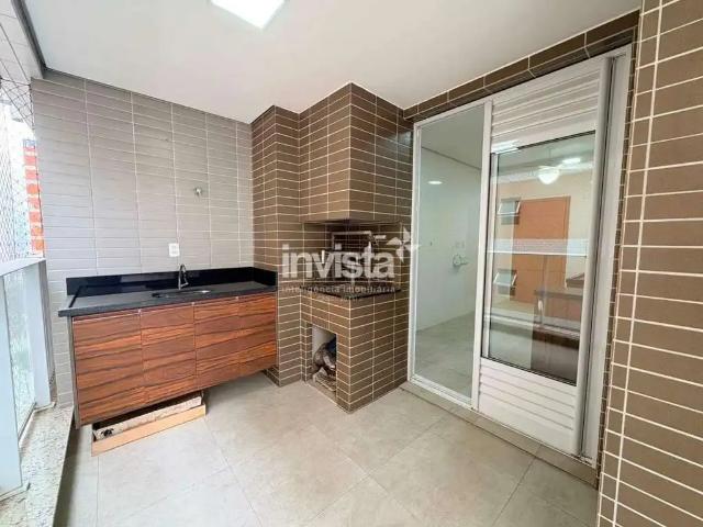 Apartamento para Locação em Santos/SP Embaré 2 Quartos