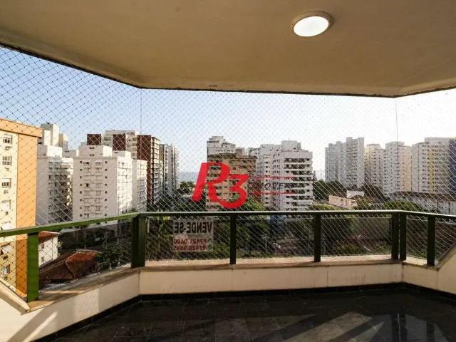 Apartamento para Locação em Santos/SP Embaré 5 Quartos