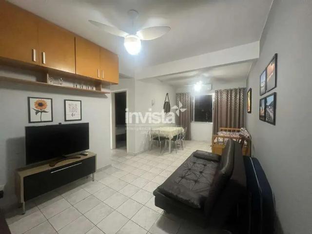 Apartamento para Locação em Santos/SP Gonzaga 1 Quartos