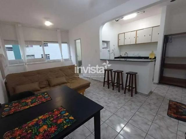 Apartamento para Locação em Santos/SP Gonzaga 1 Quartos