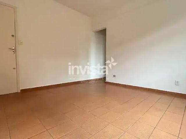 Apartamento para Locação em Santos/SP Macuco 1 Quartos