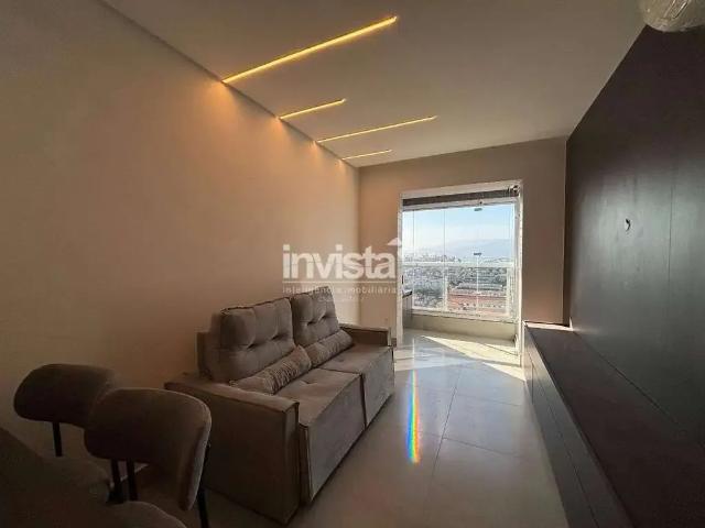 Apartamento para Locação em Santos/SP Macuco 2 Quartos